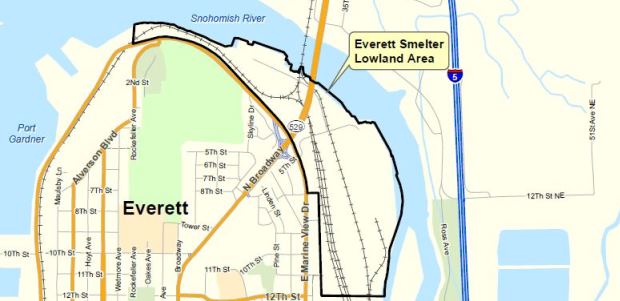 Everett Smelter Lowlands Cleanup Proposed -- Environmental Protection