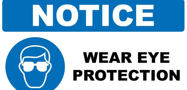 Damage-Free Sign Labels for Industrial Use -- Occupational Health & Safety