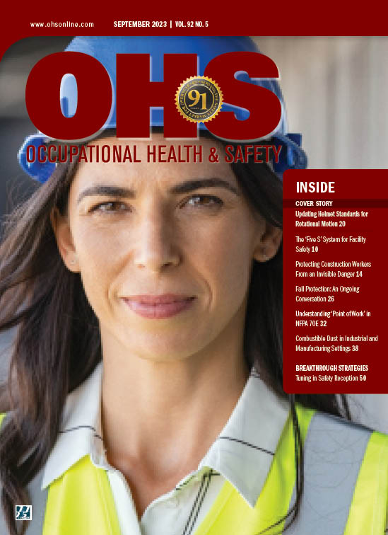 September 2023 -- Occupational Health & Safety